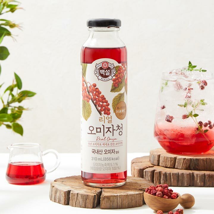 백설 리얼 오미자청 310ml | CJ더마켓 : CJ제일제당 식품전문몰