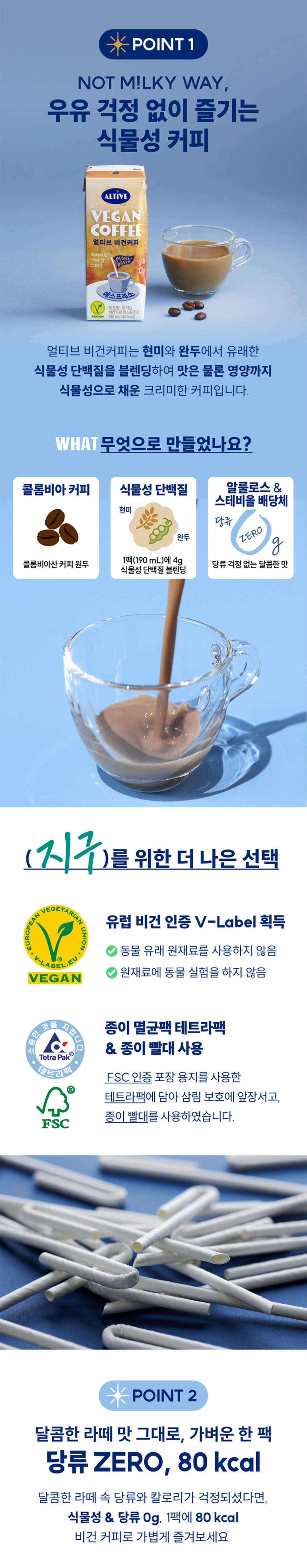 [CJ제일제당][비건커피] 얼티브 에스프레소 190ml*4번들 x 6개(총24개) | CJ제일제당 대한민국