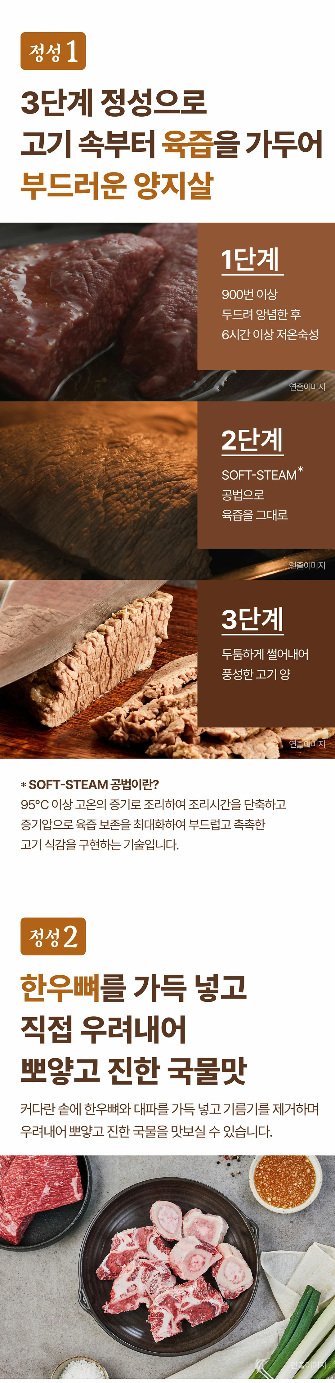 [CJ제일제당] (냉동) 비비고 테이블 양지설렁탕 700g(2인분) x 5개