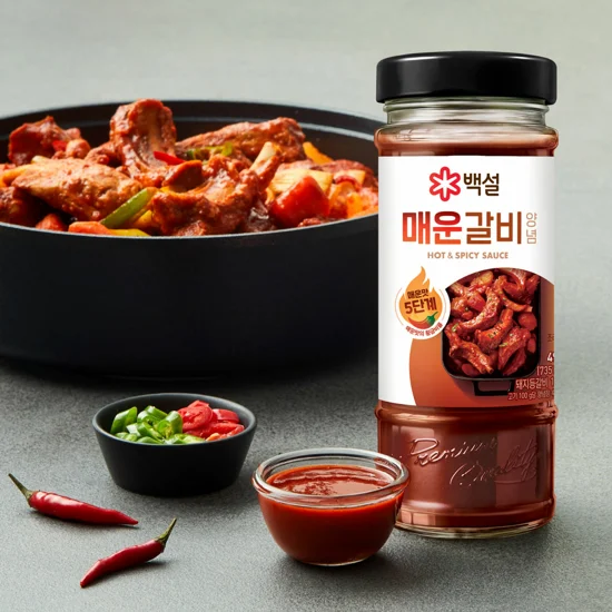 백설 매운갈비양념 490g | 상품상세 | CJ더마켓 - CJ제일제당 공식몰