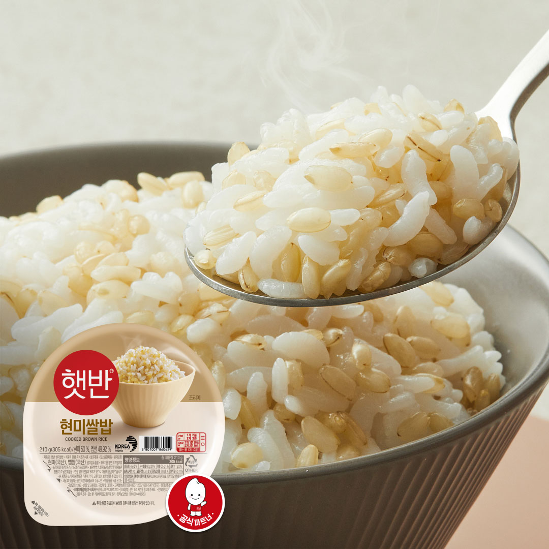 햇반 현미쌀밥 210g | 상품상세 | CJ더마켓 - CJ제일제당 공식몰