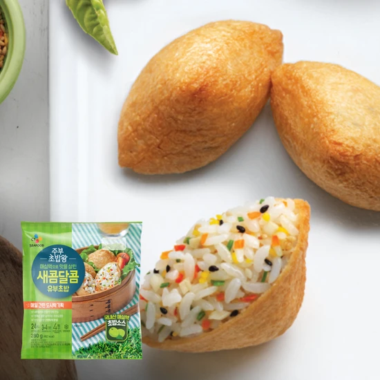 주부초밥왕 새콤달콤 유부초밥 280g | 상품상세 | CJ더마켓 - CJ제일제당 공식몰