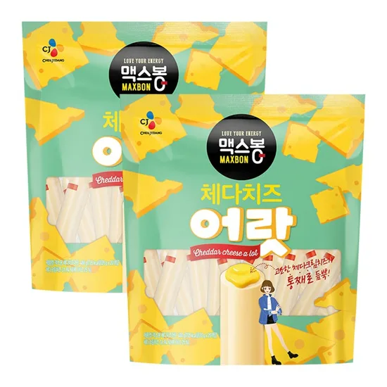 맥스봉 체다치즈어랏400g (20g*20EA)X2개 | 상품상세 | CJ더마켓 - CJ제일제당 공식몰