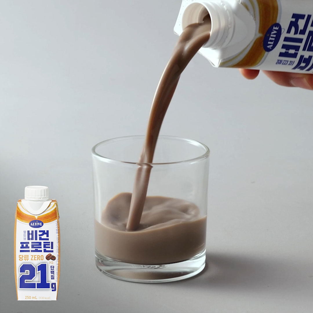얼티브 비건프로틴 커피 250ml | 상품상세 | CJ더마켓 - CJ제일제당 공식몰