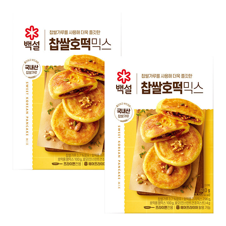 찹쌀 호떡믹스 400gX2개 | 상품상세 | CJ더마켓 - CJ제일제당 공식몰