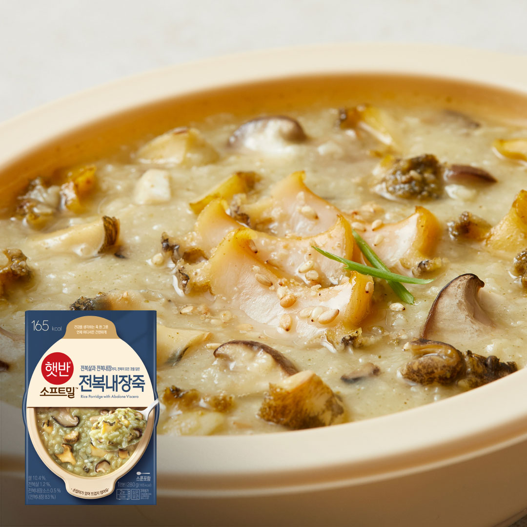 햇반 소프트밀 전복내장죽 280G | 상품상세 | CJ더마켓 - CJ제일제당 공식몰