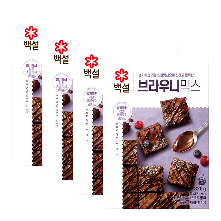 브라우니믹스320G X 4개 | 상품상세 | CJ더마켓 - CJ제일제당 공식몰