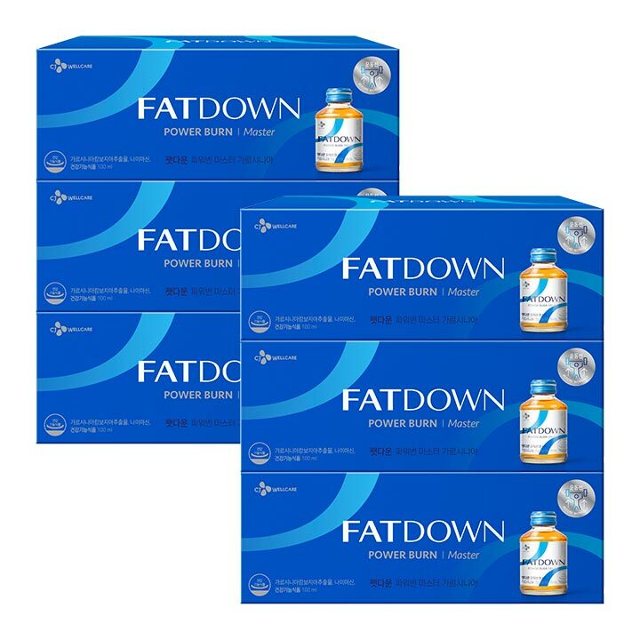 팻다운 파워번 마스터 가르시니아 100mlX10개X6개 | 상품상세 | CJ더마켓 - CJ제일제당 공식몰