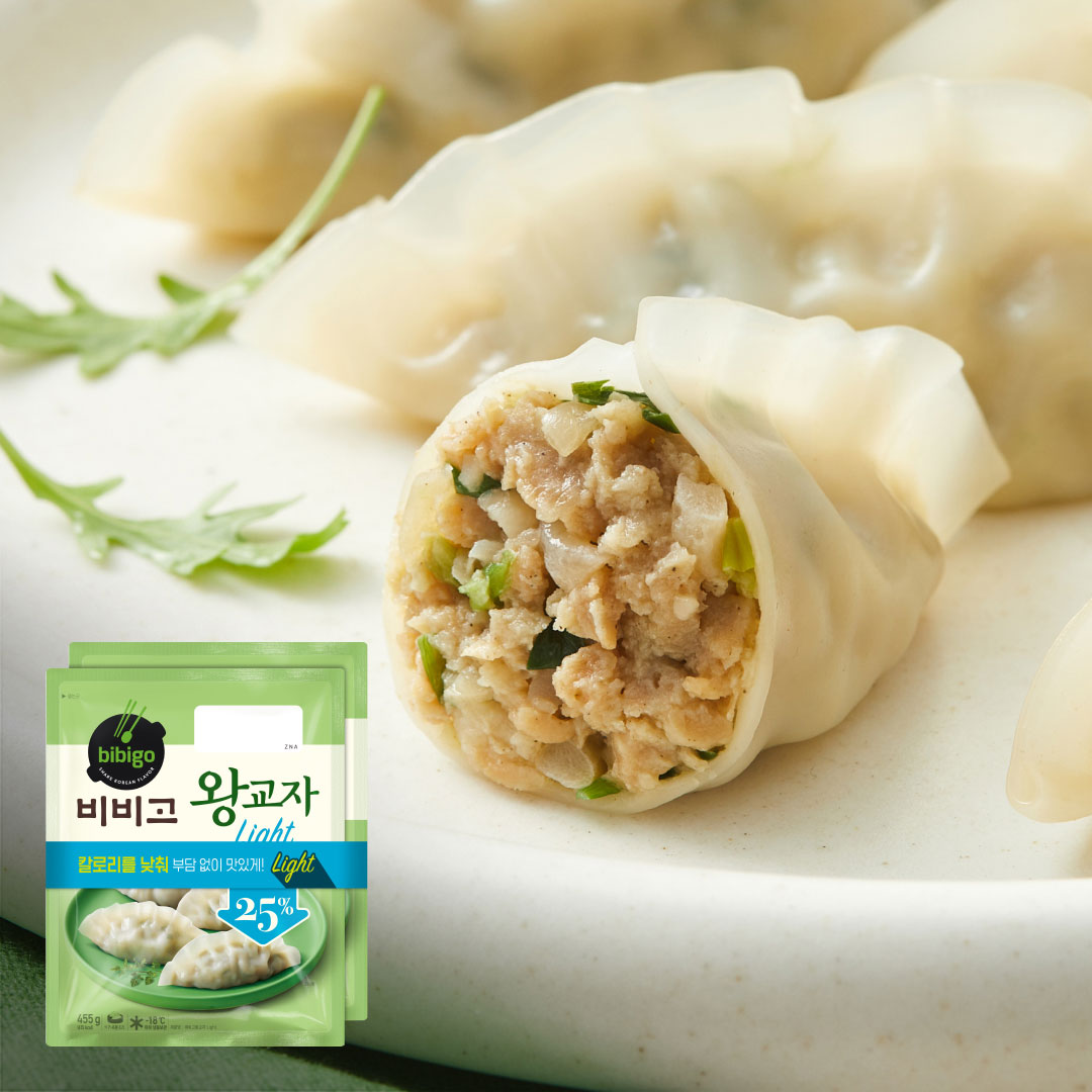 비비고 왕교자 라이트 455g*2EA | 상품상세 | CJ더마켓 - CJ제일제당 공식몰