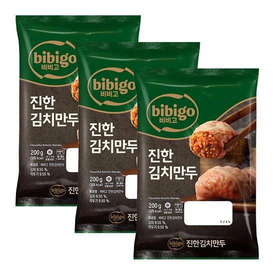 비비고 진한김치만두200gX3개 | 상품상세 | CJ더마켓 - CJ제일제당 공식몰