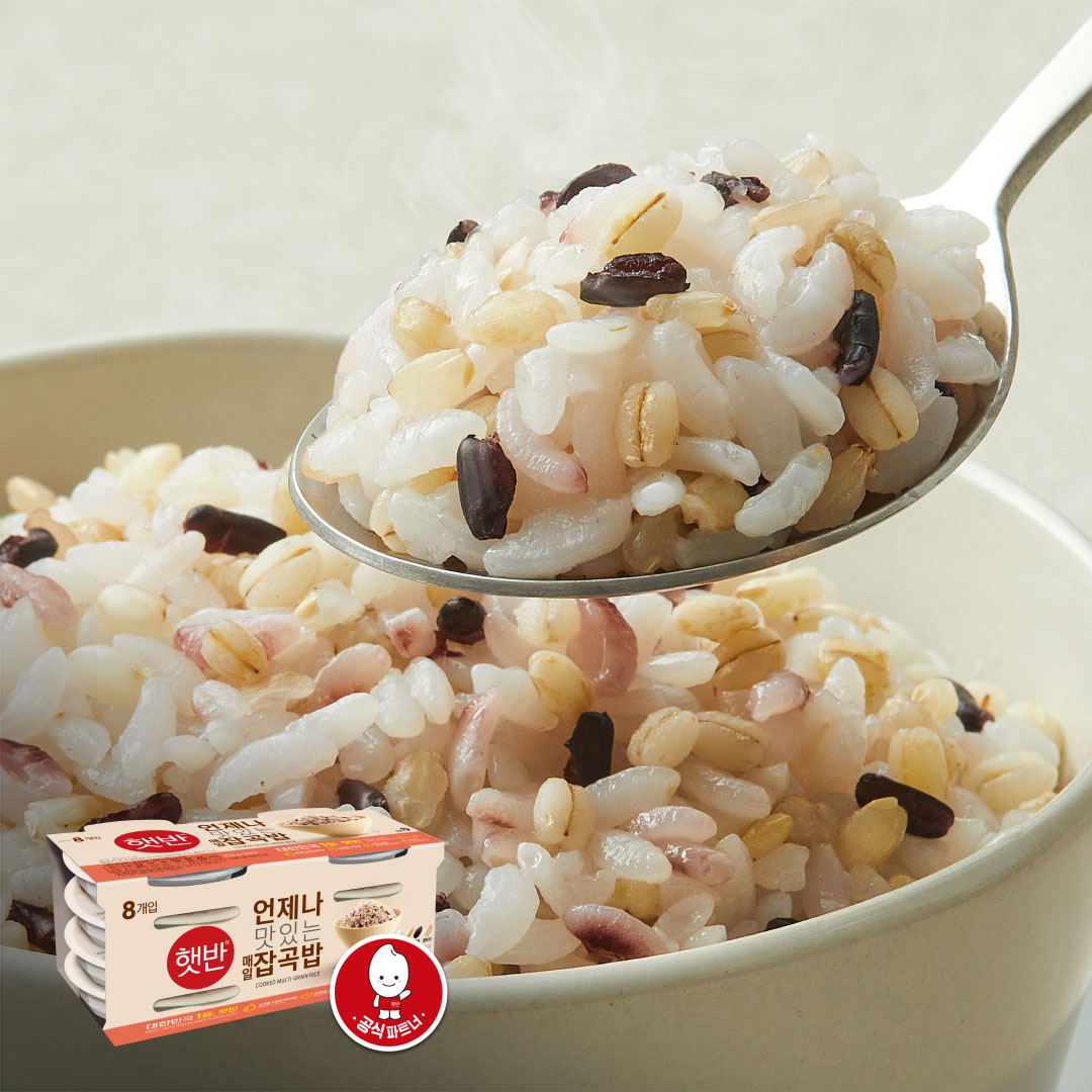햇반 매일잡곡밥 210gx8번들 | 상품상세 | CJ더마켓 - CJ제일제당 공식몰