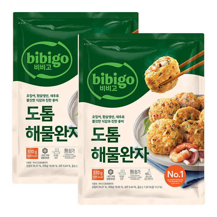 비비고 도톰해물완자510g x 2개 | 상품상세 | CJ더마켓 - CJ제일제당 공식몰