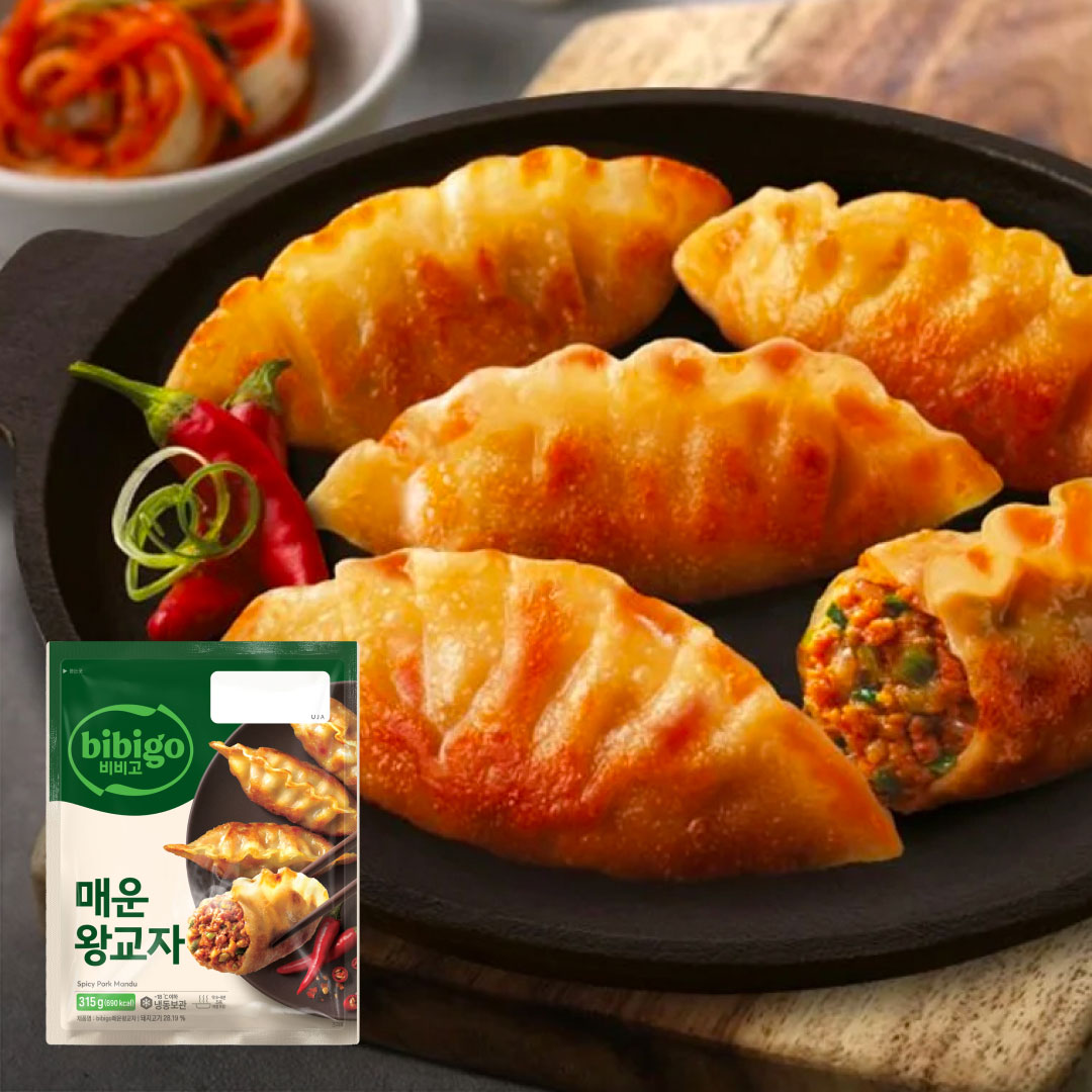 비비고 매운왕교자 315g | 상품상세 | CJ더마켓 - CJ제일제당 공식몰