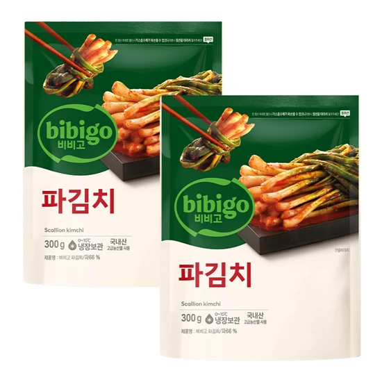 비비고 파김치 300gX2개 | 상품상세 | CJ더마켓 - CJ제일제당 공식몰