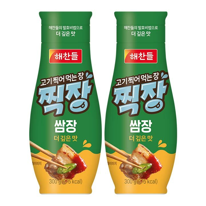 해찬들 고기찍어먹는장 찍장 쌈장 300gX2개 | 상품상세 | CJ더마켓 - CJ제일제당 공식몰