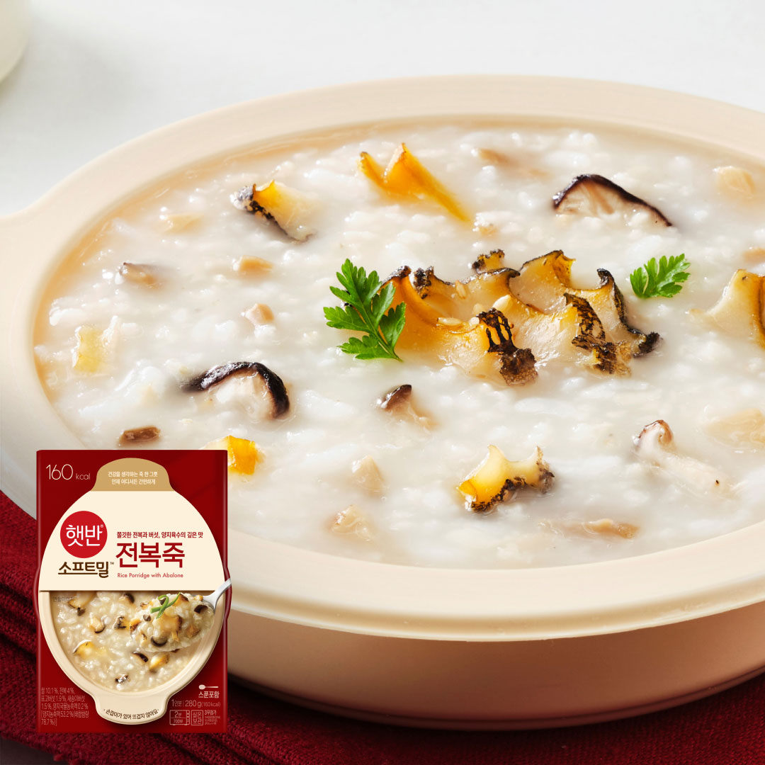 햇반 소프트밀 전복죽 280g | 상품상세 | CJ더마켓 - CJ제일제당 공식몰
