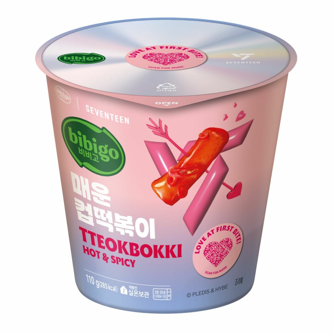 [비비고|세븐틴]비비고 매운 컵떡볶이110g | 상품상세 | CJ더마켓 - CJ제일제당 공식몰