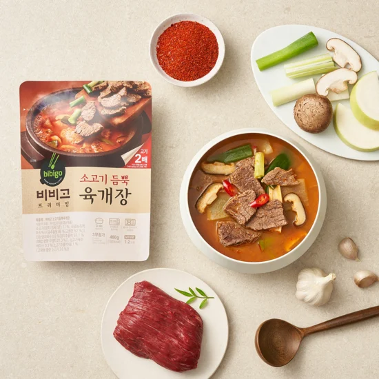 비비고 소고기듬뿍 육개장 460g 상품상세 Cj더마켓 Cj제일제당 공식몰