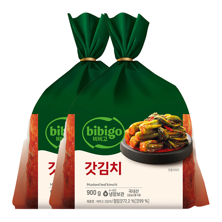 비비고 갓김치 900gX2개 | 상품상세 | CJ더마켓 - CJ제일제당 공식몰