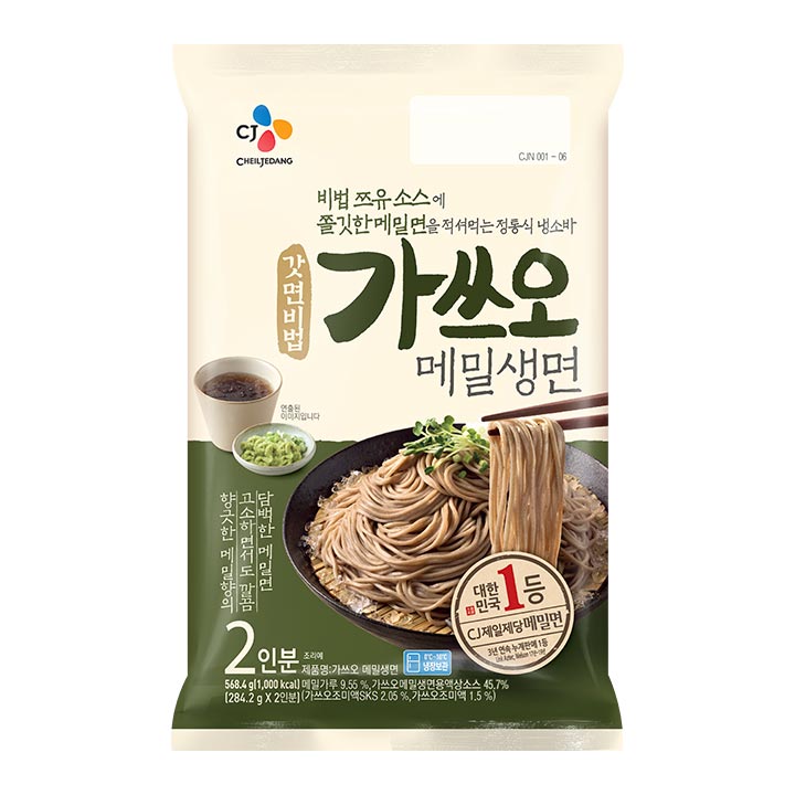 가쓰오메밀생면 568.4g | 상품상세 | CJ더마켓 - CJ제일제당 공식몰