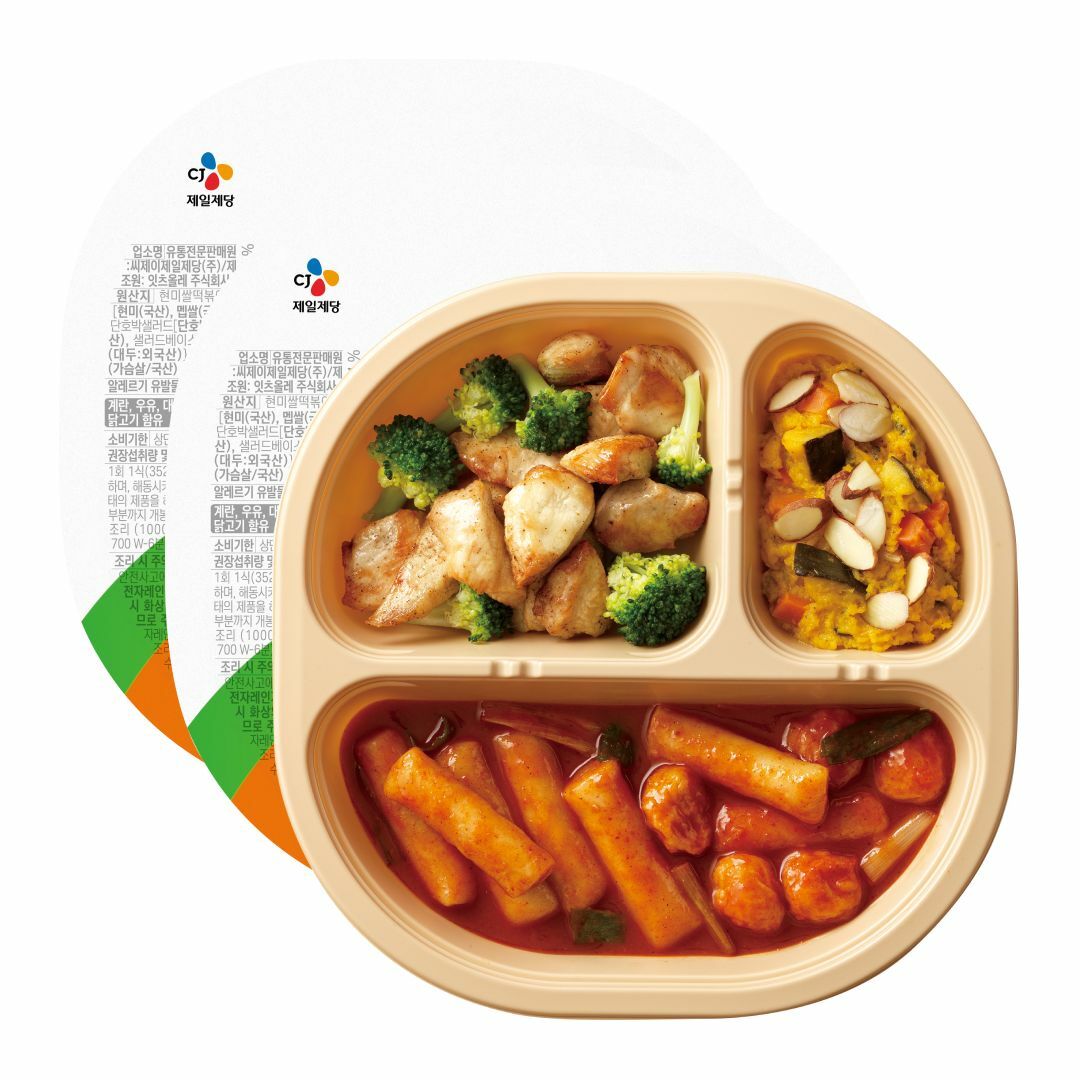 CJ 고단백저당 도시락 500 현미떡볶이 352g X3개 | 상품상세 | CJ더마켓 - CJ제일제당 공식몰