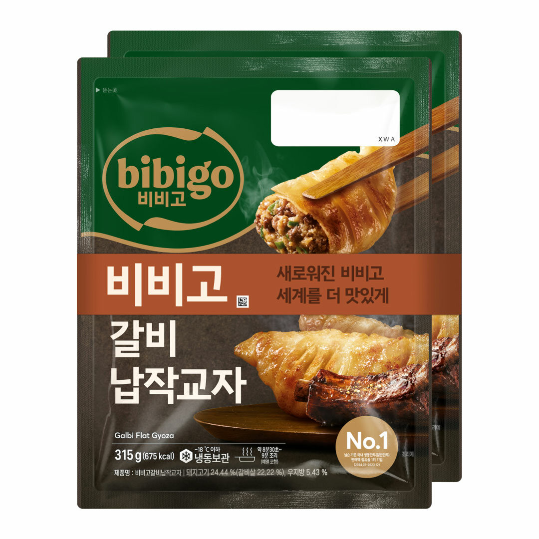 [1+1]비비고 갈비납작교자 315gx2개 | 상품상세 | CJ더마켓 - CJ제일제당 공식몰