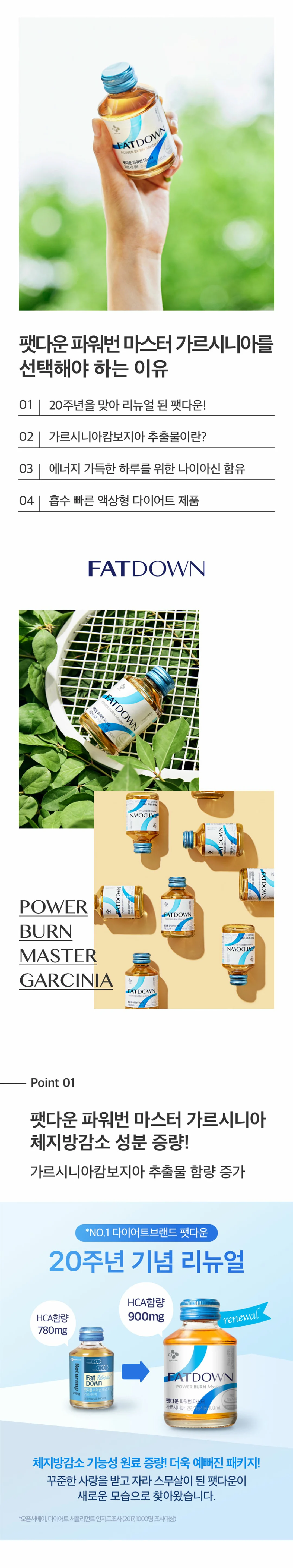 팻다운 파워번 마스터 가르시니아 100mlX10개 | 상품상세 | CJ더마켓 - CJ제일제당 공식몰