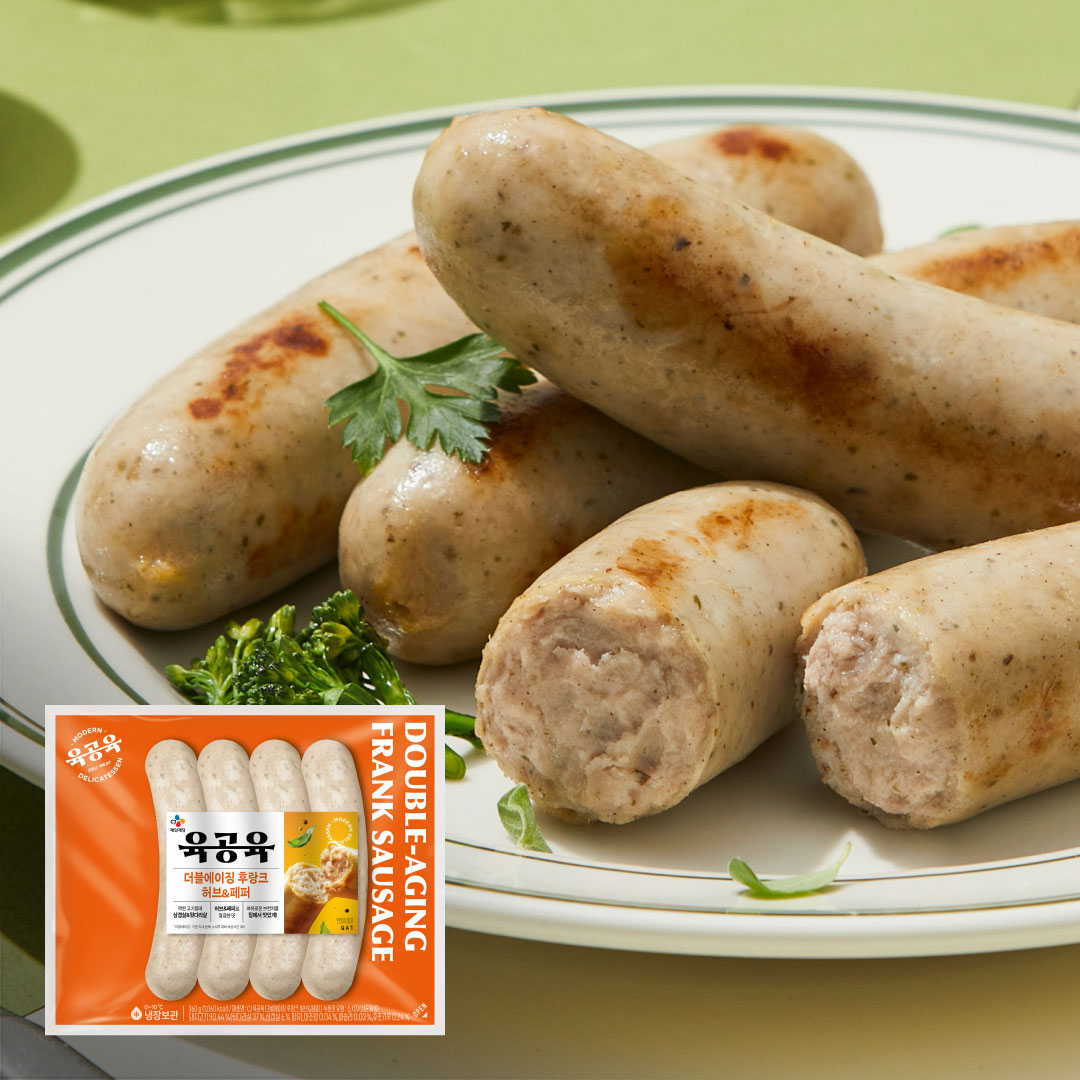 육공육 더블에이징 후랑크 허브&페퍼 360g | 상품상세 | CJ더마켓 - CJ제일제당 공식몰