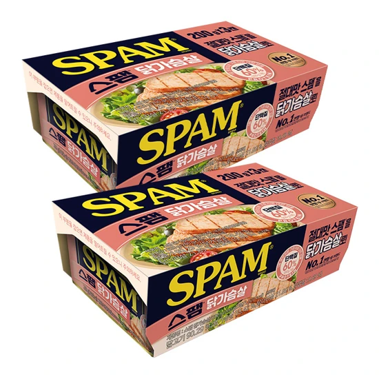 스팸 닭가슴살 200gX3번들X2개 | 상품상세 | CJ더마켓 - CJ제일제당 공식몰