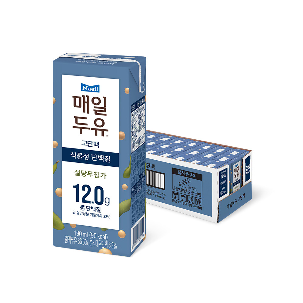 매일두유 고단백 190ml 24팩 | 상품상세 | CJ더마켓 - CJ제일제당 공식몰