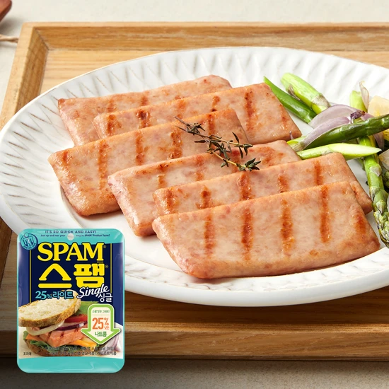 스팸 싱글 25%라이트 80g | 상품상세 | CJ더마켓 - CJ제일제당 공식몰
