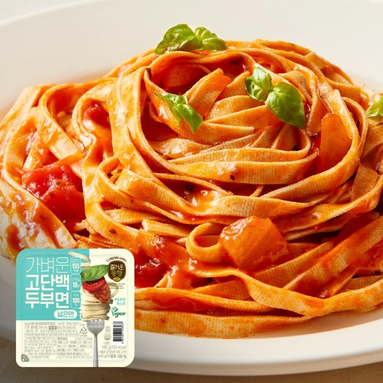 즐거운동행 가벼운 고단백 두부면(넓은면) 100g