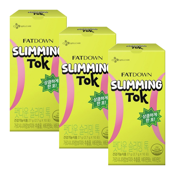팻다운 슬리밍톡 10포X3개 | 상품상세 | CJ더마켓 - CJ제일제당 공식몰