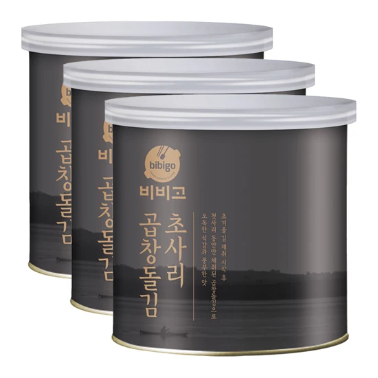 비비고 초사리곱창돌김 25G(캔)X3개 | 상품상세 | CJ더마켓 - CJ제일제당 공식몰