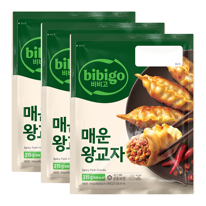 비비고 매운왕교자 315g x 3개 | 상품상세 | CJ더마켓 - CJ제일제당 공식몰