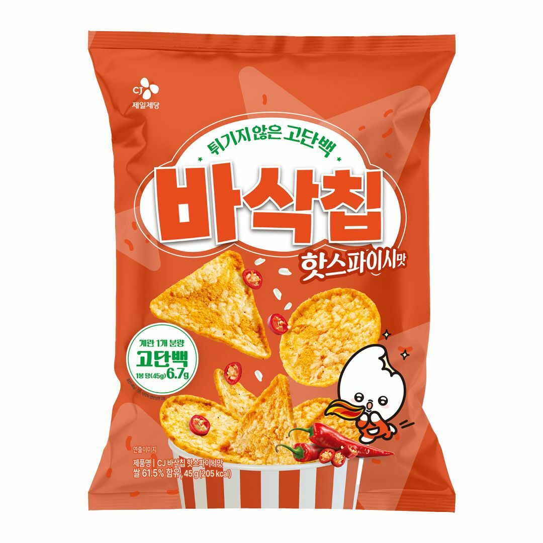 CJ 바삭칩 핫스파이시 45g | 상품상세 | CJ더마켓 - CJ제일제당 공식몰