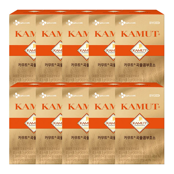 바이오코어 카무트효소 90g(3gX30포)X10개 | 상품상세 | CJ더마켓 - CJ제일제당 공식몰