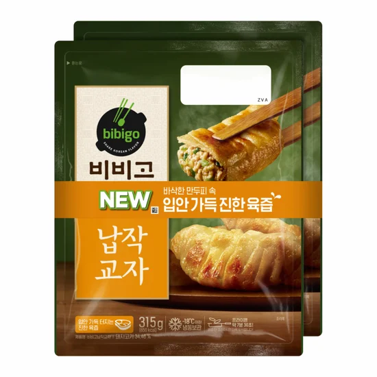 [1+1]비비고 납작교자 315gx2개 | 상품상세 | CJ더마켓 - CJ제일제당 공식몰