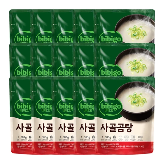 [15+15]비비고 사골곰탕 300g (1Box) | 상품상세 | CJ더마켓 - CJ제일제당 공식몰