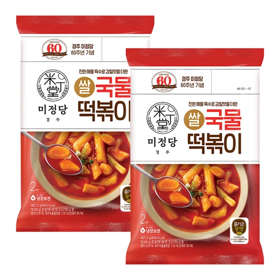 즐거운동행 미정당 쌀 국물 떡볶이 401.2g | 상품상세 | CJ더마켓 - CJ제일제당 공식몰