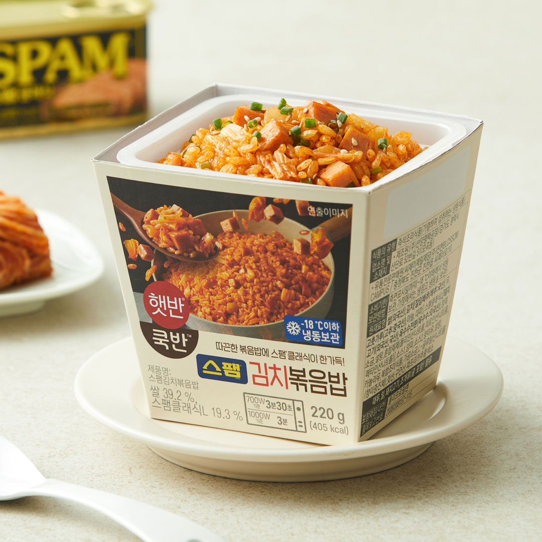햇반 스팸김치볶음밥 220g(컵) | 상품상세 | CJ더마켓 - CJ제일제당 공식몰
