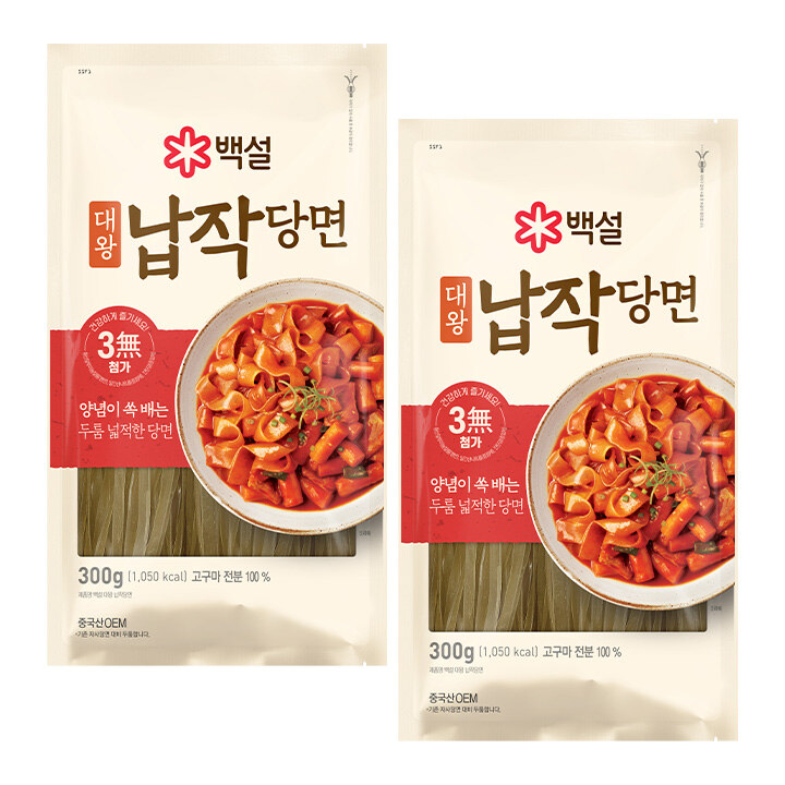 대왕 납작당면 300gX2개 | 상품상세 | CJ더마켓 - CJ제일제당 공식몰