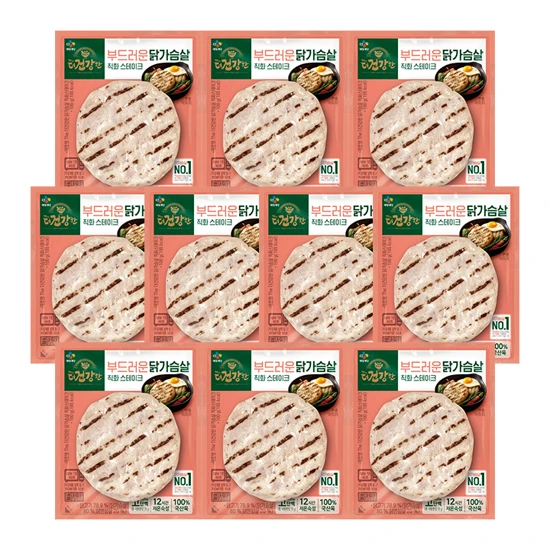 더건강한 닭가슴살 직화 스테이크100g X 10개 | 상품상세 | CJ더마켓 - CJ제일제당 공식몰