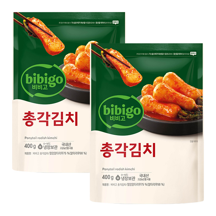비비고 총각김치 400gX2개 | 상품상세 | CJ더마켓 - CJ제일제당 공식몰
