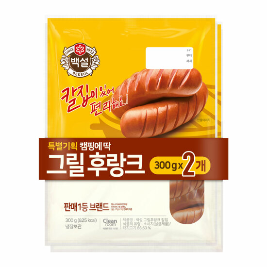 백설 그릴후랑크 칼집300g*2 | 상품상세 | CJ더마켓 - CJ제일제당 공식몰