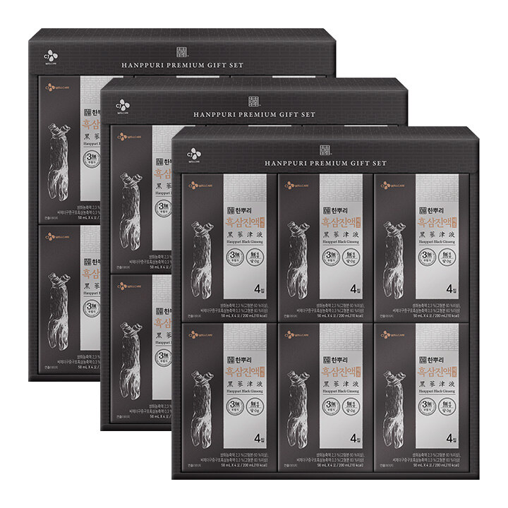 한뿌리 흑삼진액 ZERO 50mlX24입(소비기한: 2025.09.10)X3개 | 상품상세 | CJ더마켓 - CJ제일제당 공식몰