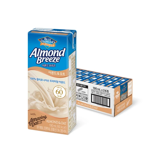아몬드브리즈 아몬드&오트 190ml 24팩 | 상품상세 | CJ더마켓 - CJ제일제당 공식몰