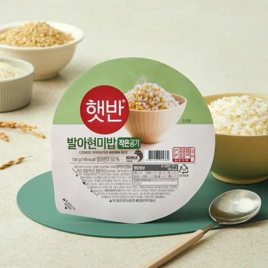 햇반 발아현미밥 작은공기 130gx3입 | 상품상세 | CJ더마켓 - CJ제일제당 공식몰