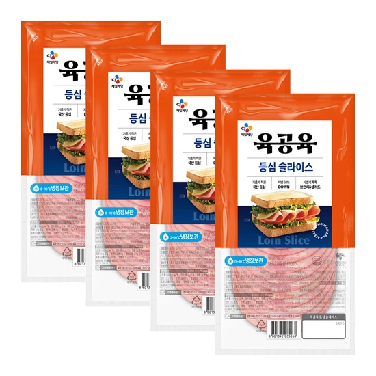 육공육 등심슬라이스 90gX4개