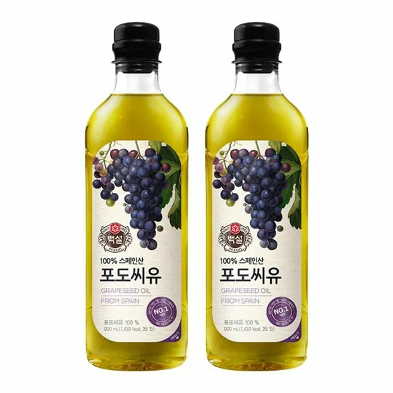 백설 포도씨유 900mlX2개 | 상품상세 | CJ더마켓 - CJ제일제당 공식몰